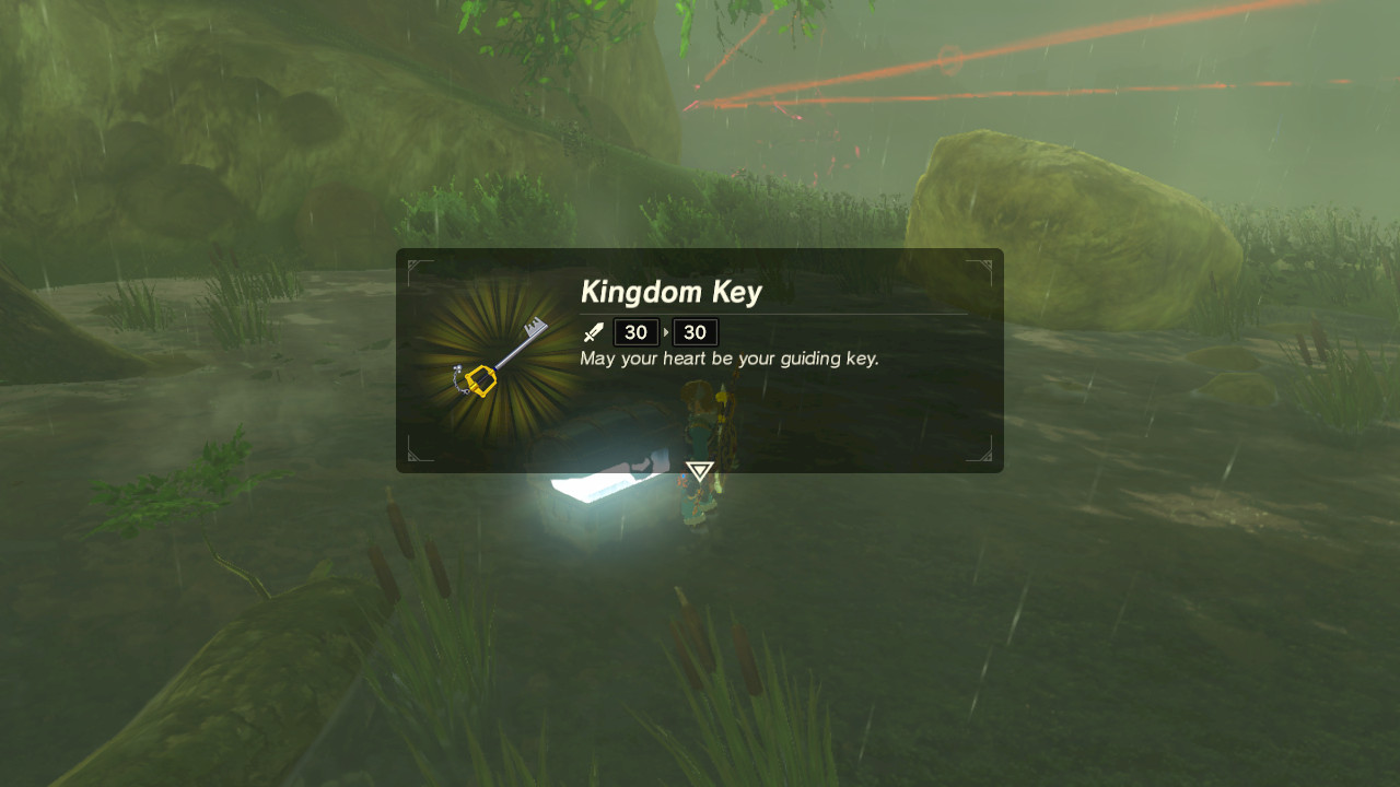 Kingdom Key (Keyblade) Standalone Mod for The Legend of Zelda: Breath ...