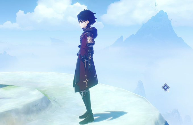 Albedo Retexture w/ Xiao's Hair Mod for Genshin Impact | GI Mods