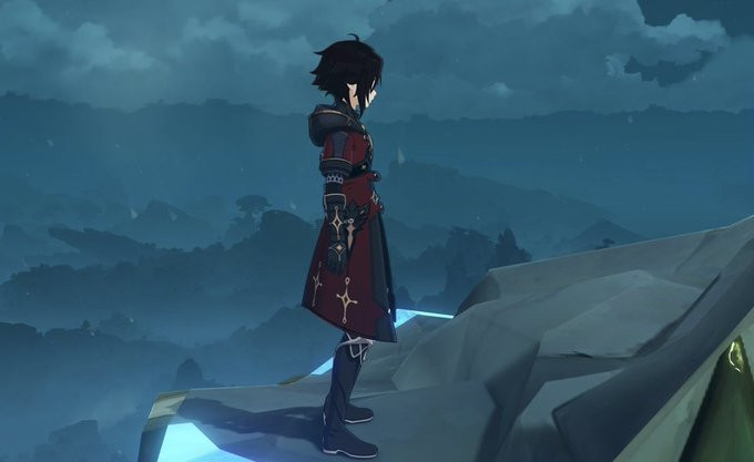 Albedo Retexture w/ Xiao's Hair Mod for Genshin Impact | GI Mods