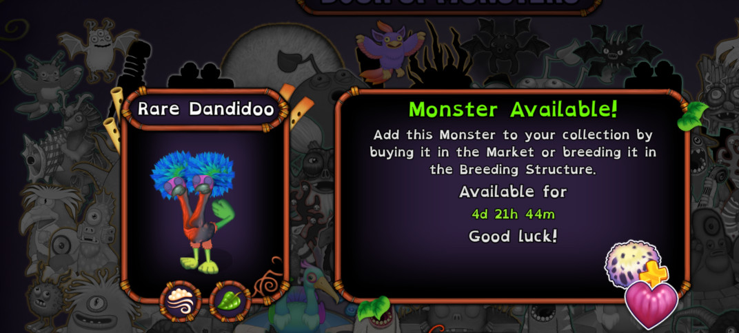 Mimic for Dandidoo Mod for My Singing Monsters | MSM Mods