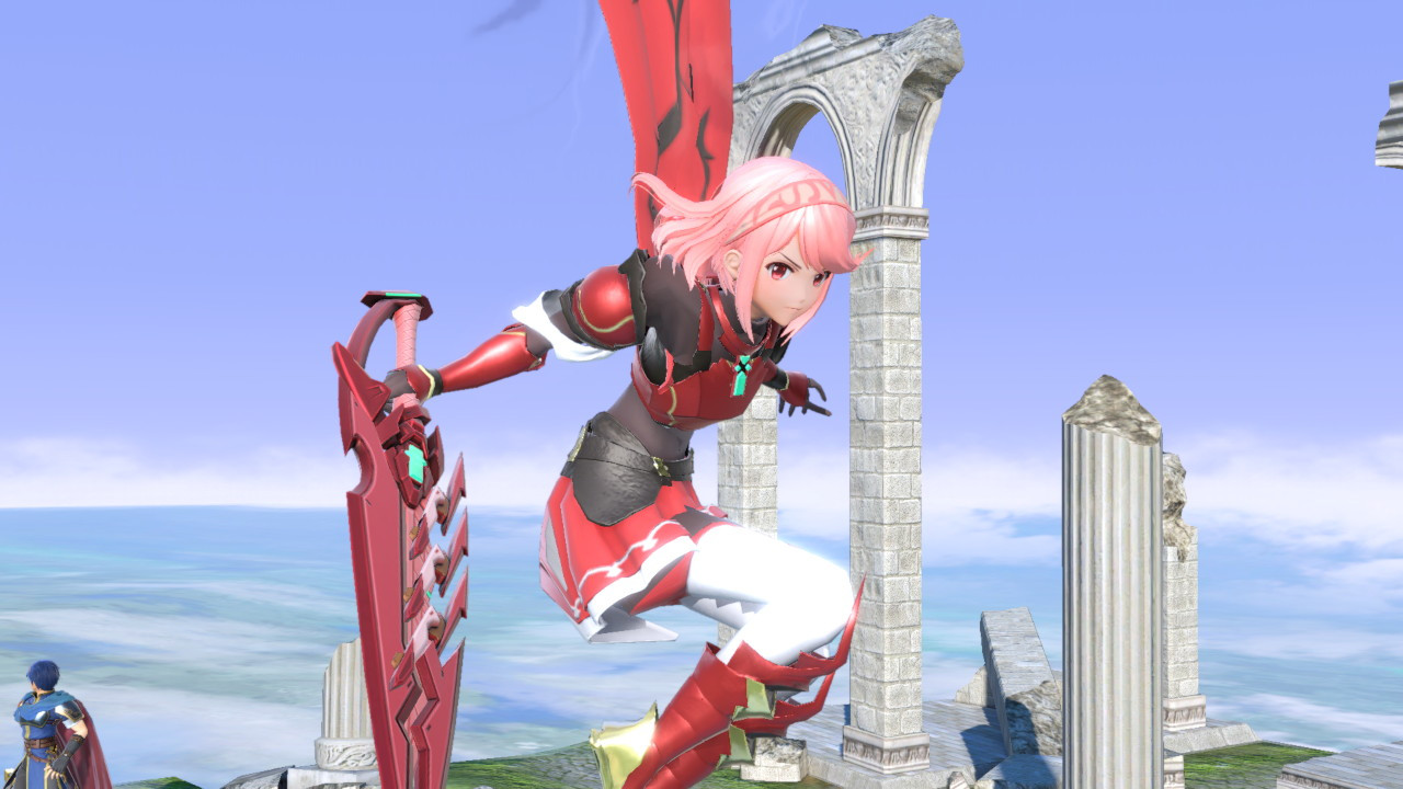 Mighty Flower Pyra and Elegant Talent Mythra Mod for Super Smash Bros ...