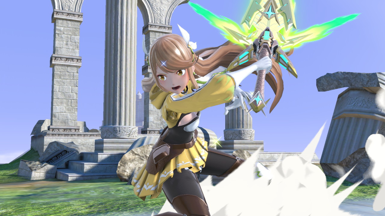 Mighty Flower Pyra and Elegant Talent Mythra Mod for Super Smash Bros ...