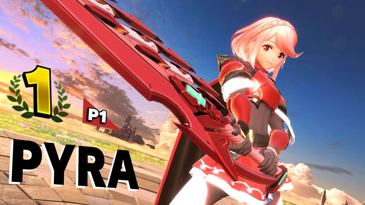 Mighty Flower Pyra and Elegant Talent Mythra Mod for Super Smash Bros ...