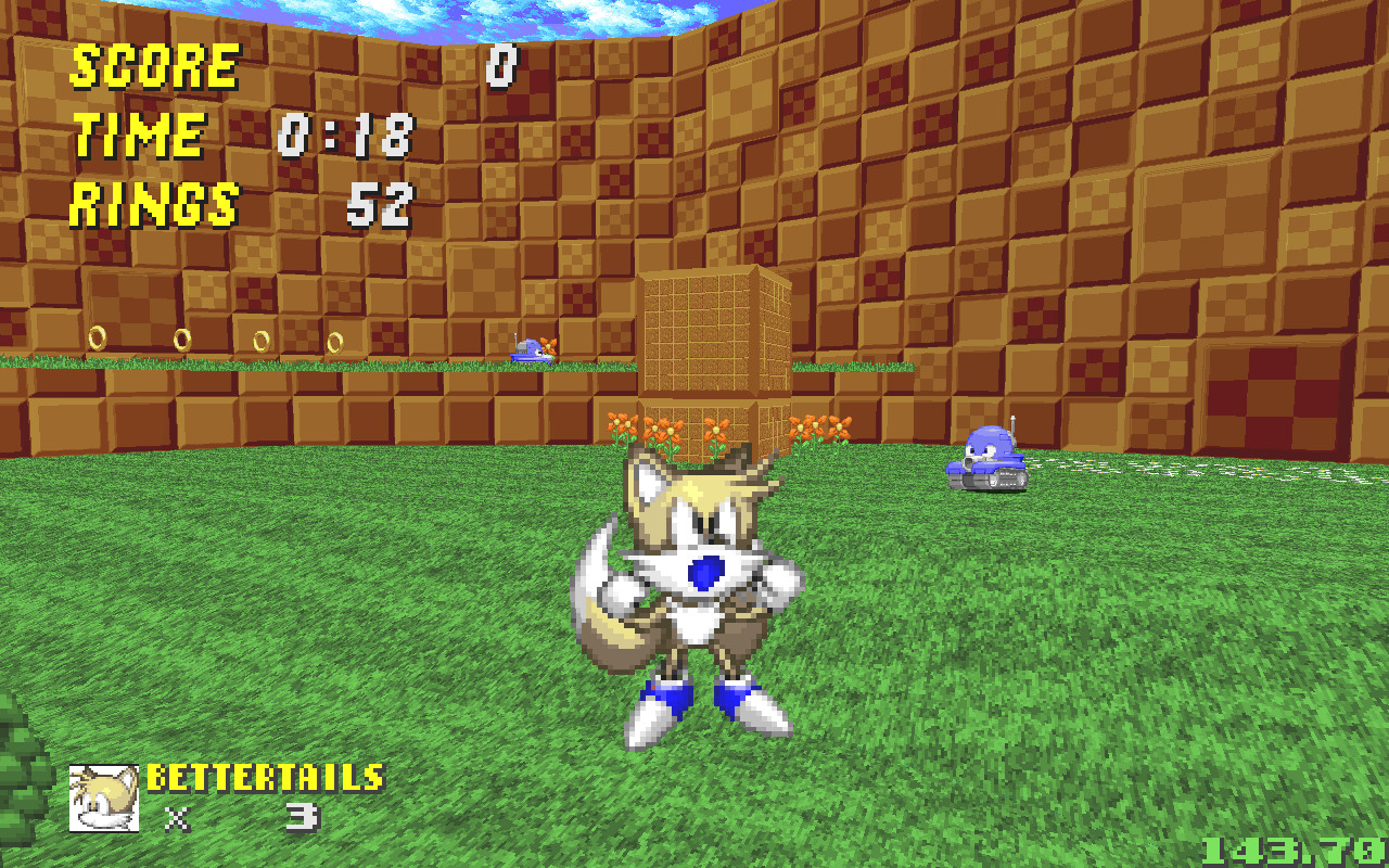 Better Tails! Mod for Sonic Robo Blast 2 | SRB2 Mods