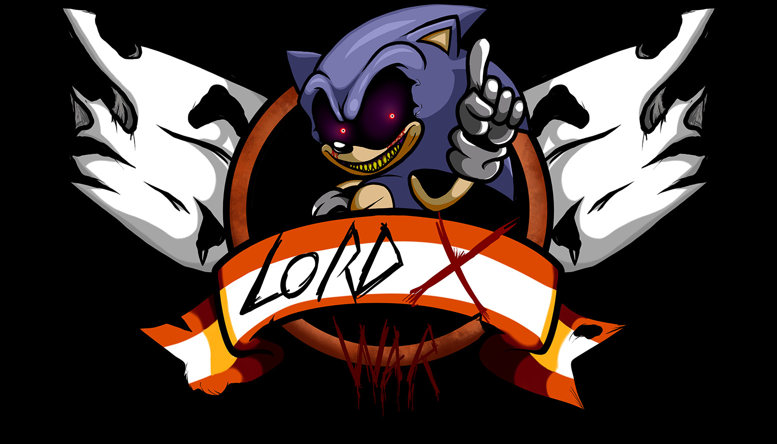 Lord X War:Pc Port Lost Files Mod for Friday Night Funkin' | FNF Mods
