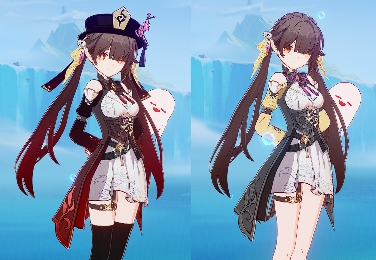 HuTao as Sushang(H:SR) Mod for Genshin Impact | GI Mods