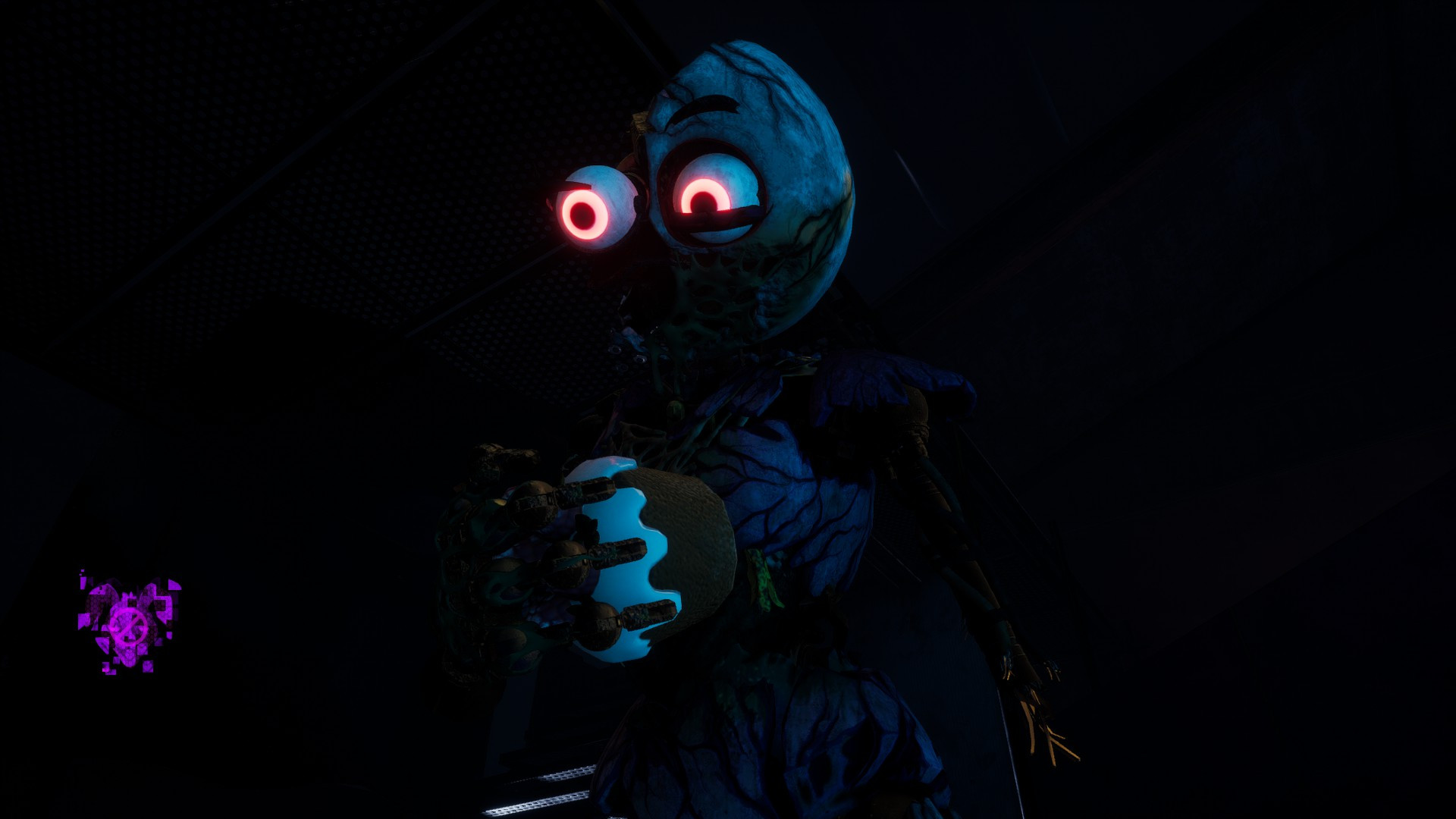 Halloween red eyes Mod for Five Nights at Freddy's: Security Breach ...