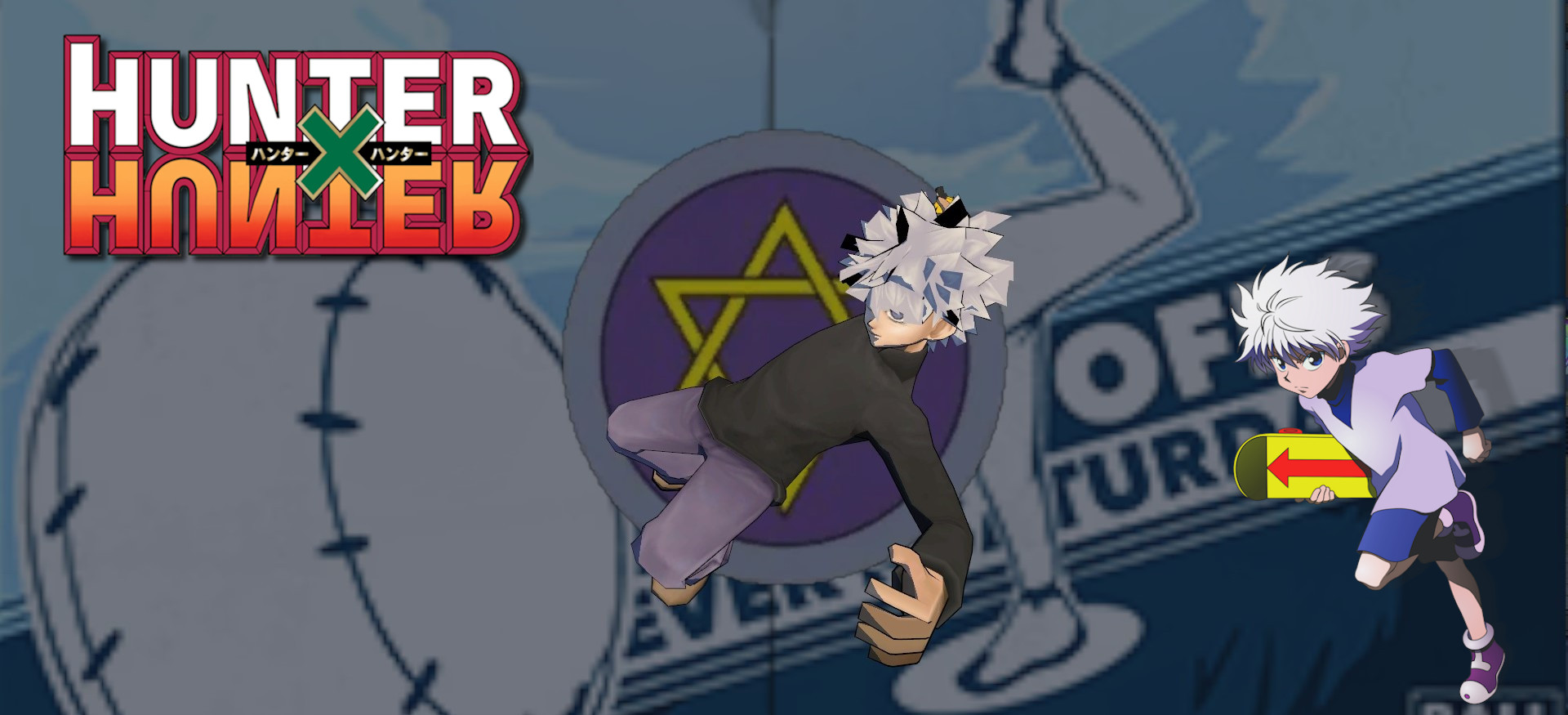 Killua Zoldyck (Hunter X Hunter) Mod for Bomb Rush Cyberfunk | BRC Mods