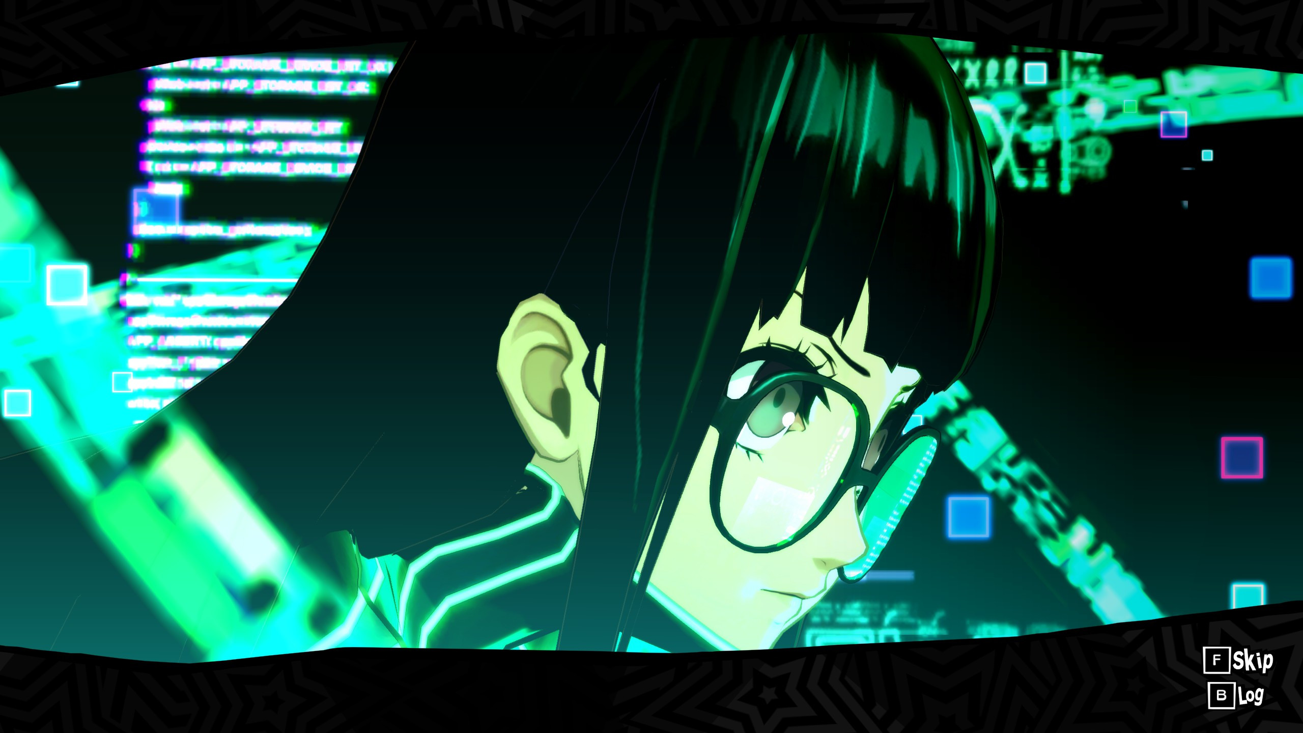 Black Hair Futaba Mod for Persona 5 Royal (PC) | P5R (PC) Mods