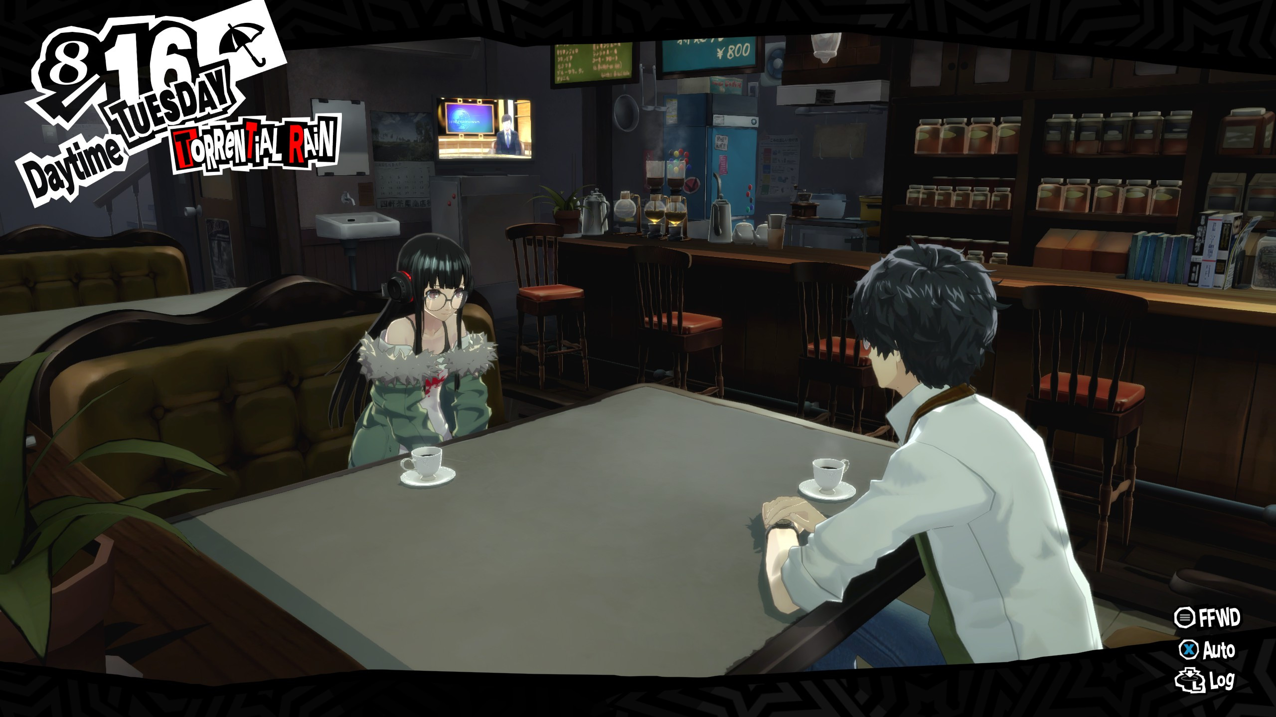 Black Hair Futaba Mod for Persona 5 Royal (PC) | P5R (PC) Mods