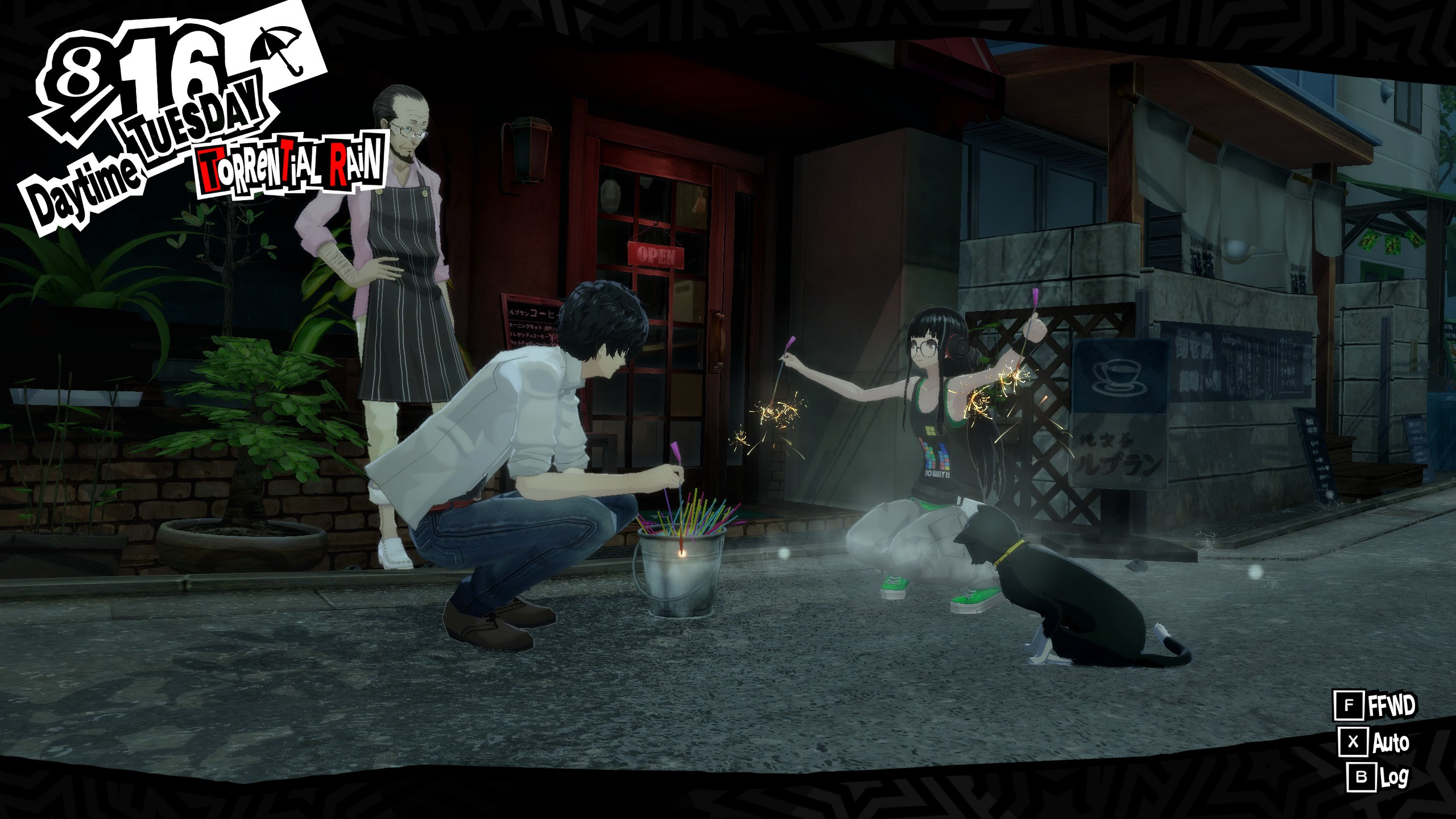 Black Hair Futaba Mod for Persona 5 Royal (PC) | P5R (PC) Mods