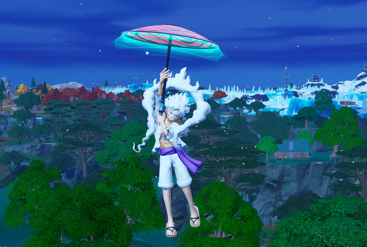 Gear 5 Luffy Mod for Fortnite | Fortnite Mods