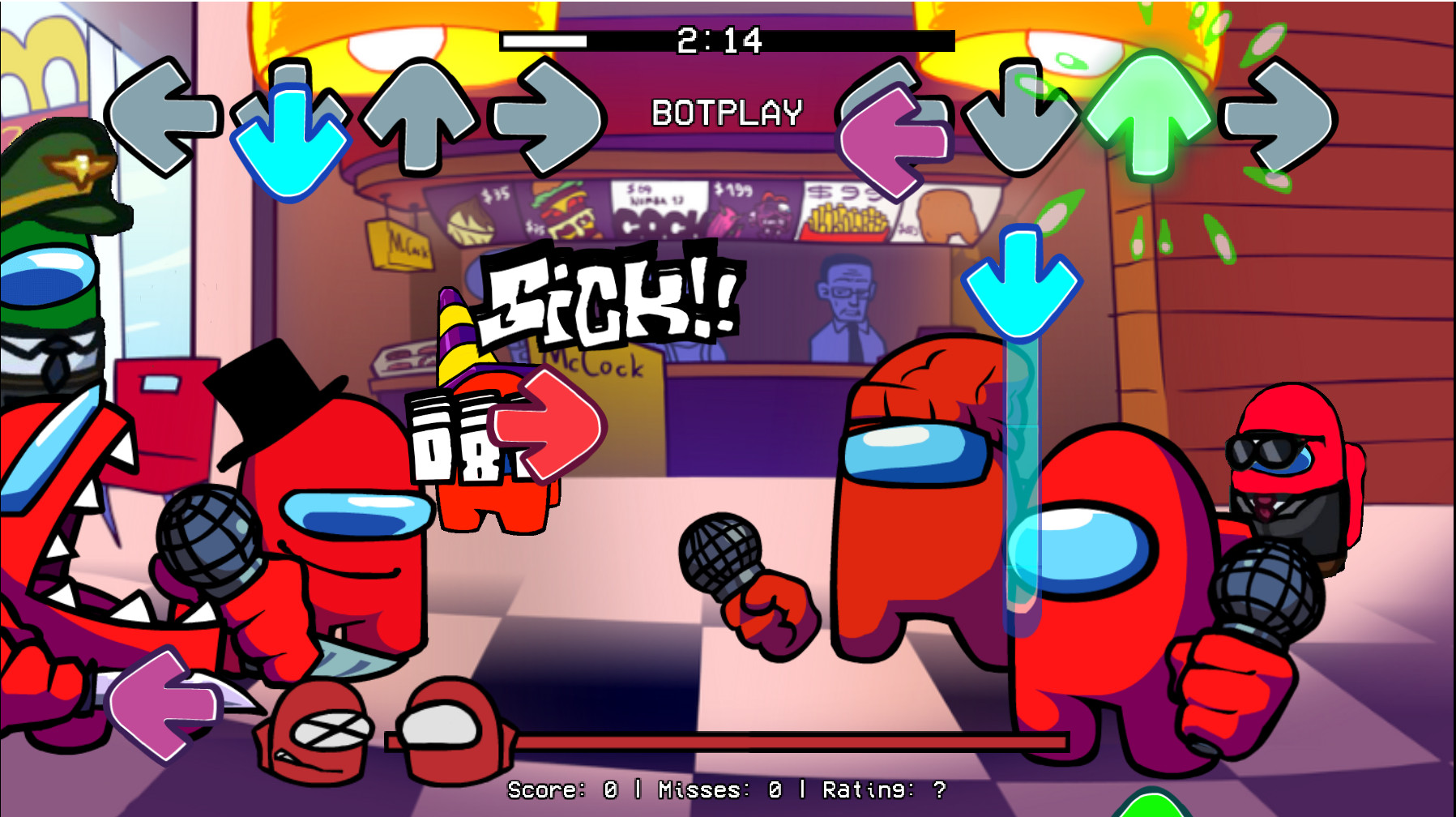 Reddit Attack. Monotone Attack cover Mod for Friday Night Funkin' | FNF Mods