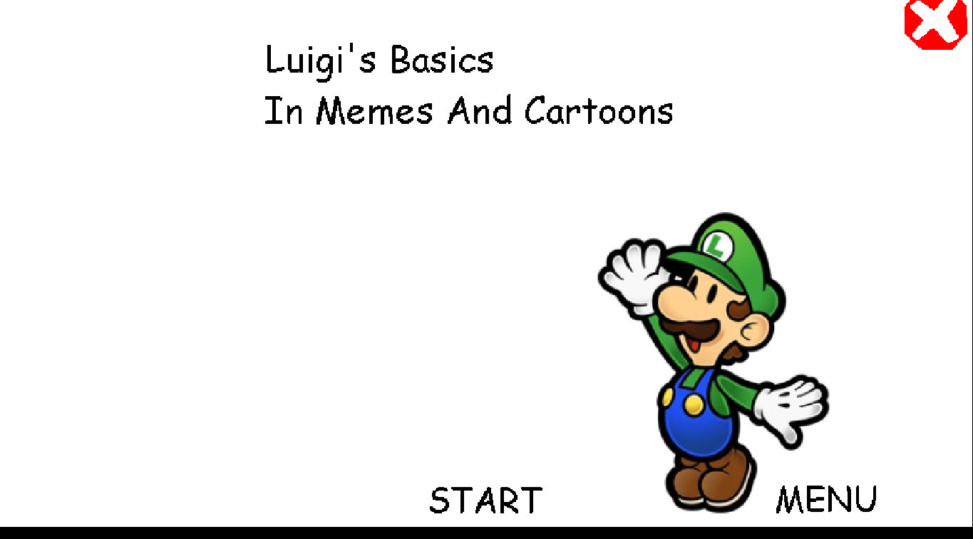 Luigi's Basics Mod for Baldi's Basics | Baldi Mods
