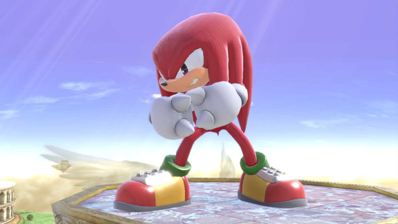 Knuckles (Echo) Animations Mod for Super Smash Bros. Ultimate | SSBU Mods