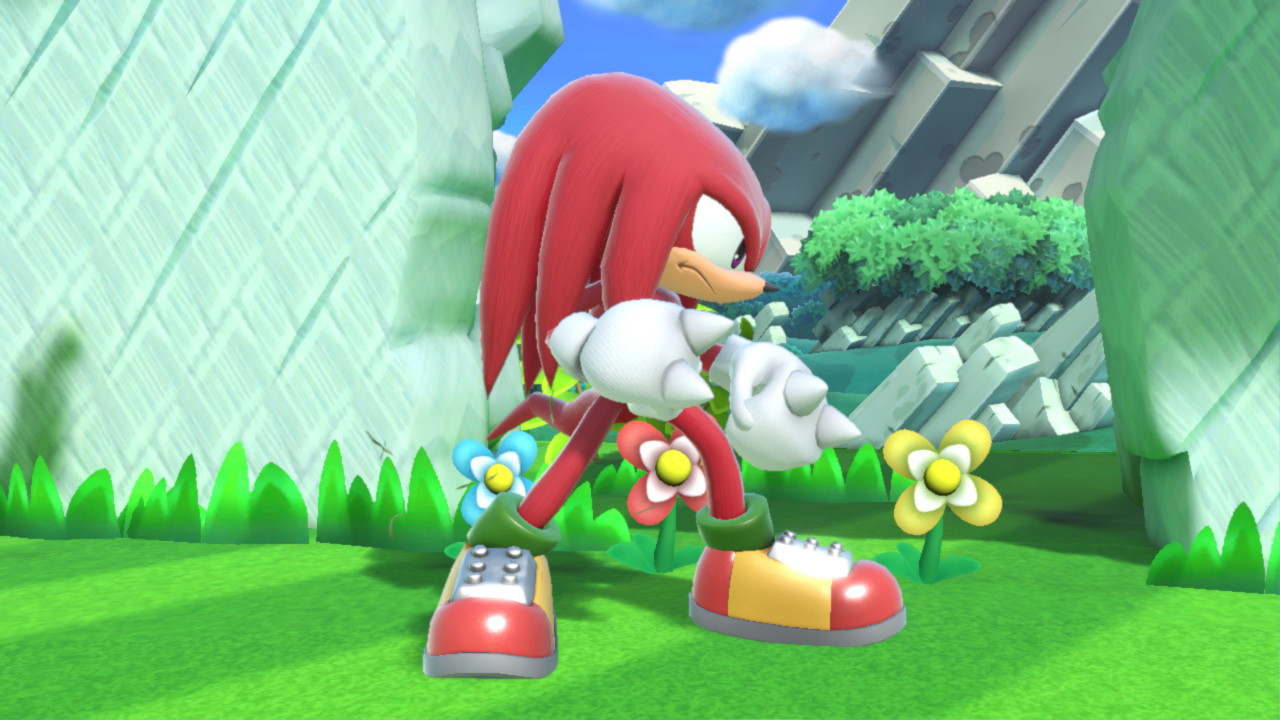 Knuckles (Echo) Animations Mod for Super Smash Bros. Ultimate | SSBU Mods
