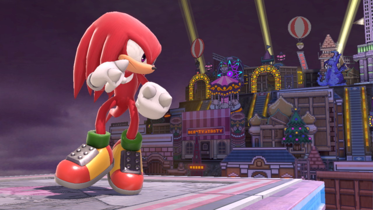 Knuckles (Echo) Animations Mod for Super Smash Bros. Ultimate | SSBU Mods
