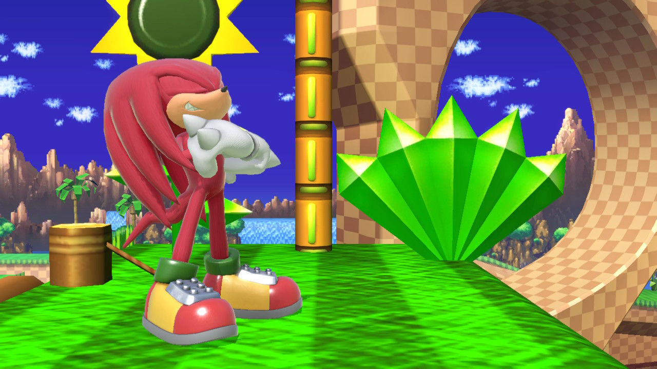 Knuckles (Echo) Animations Mod for Super Smash Bros. Ultimate | SSBU Mods