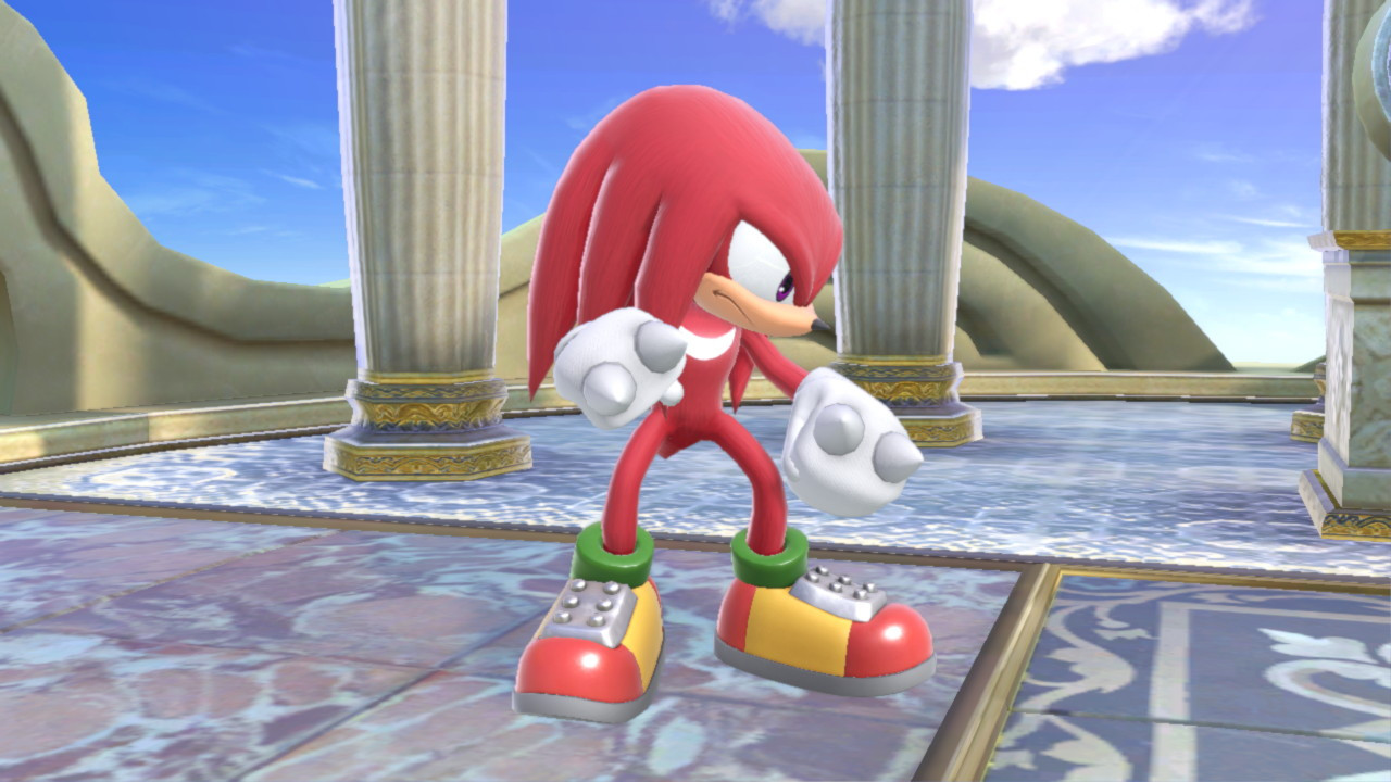 Knuckles (Echo) Animations Mod for Super Smash Bros. Ultimate | SSBU Mods