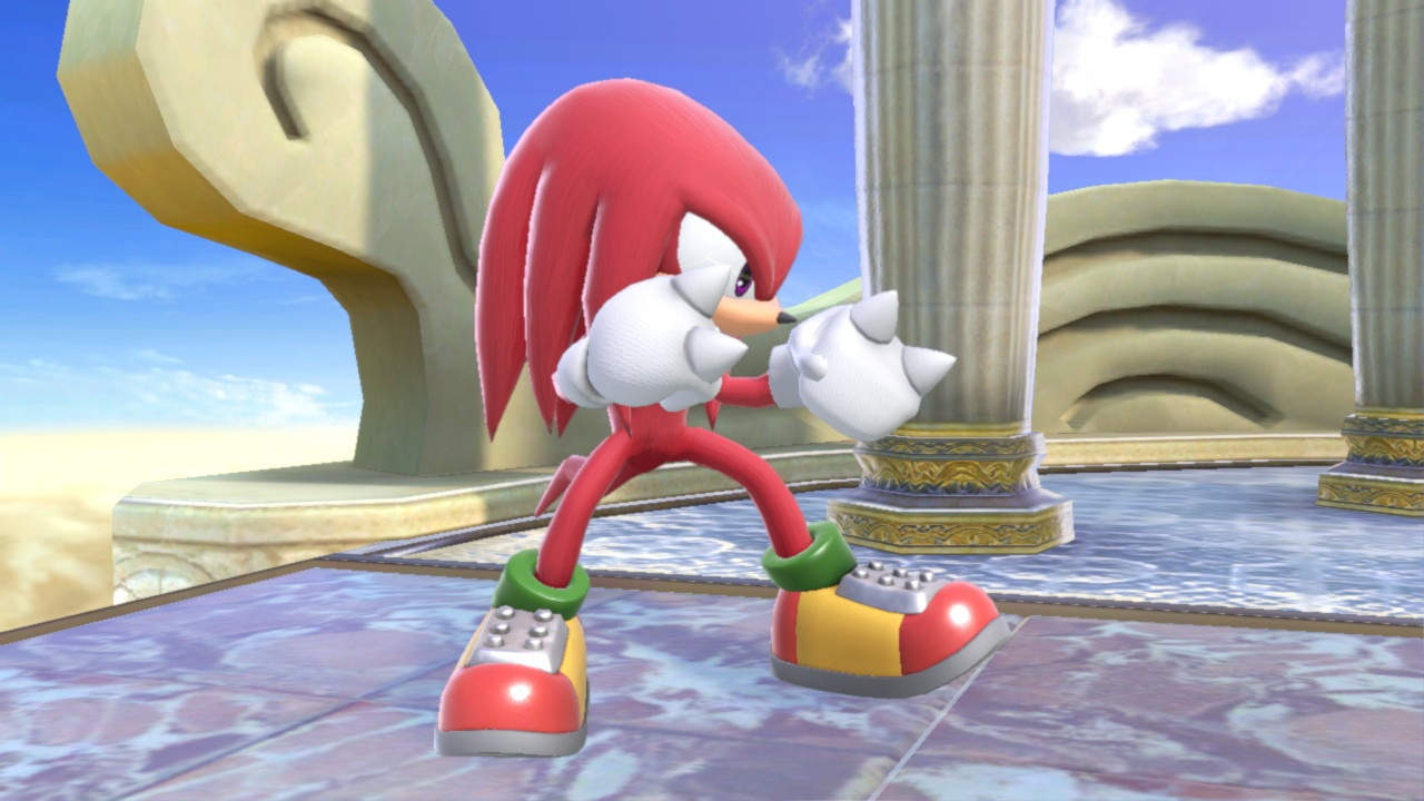 Knuckles (Echo) Animations Mod for Super Smash Bros. Ultimate | SSBU Mods