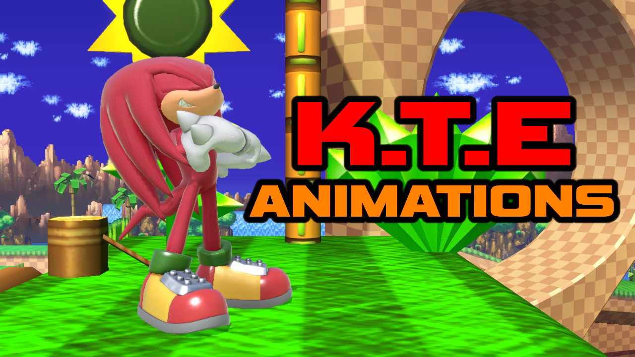 Knuckles (Echo) Animations Mod for Super Smash Bros. Ultimate | SSBU Mods