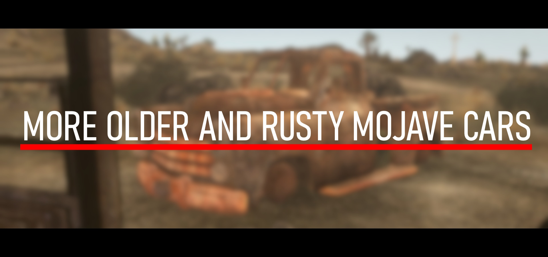 More older and rusty mojave cars Mod for Fallout: New Vegas | FO:NV Mods