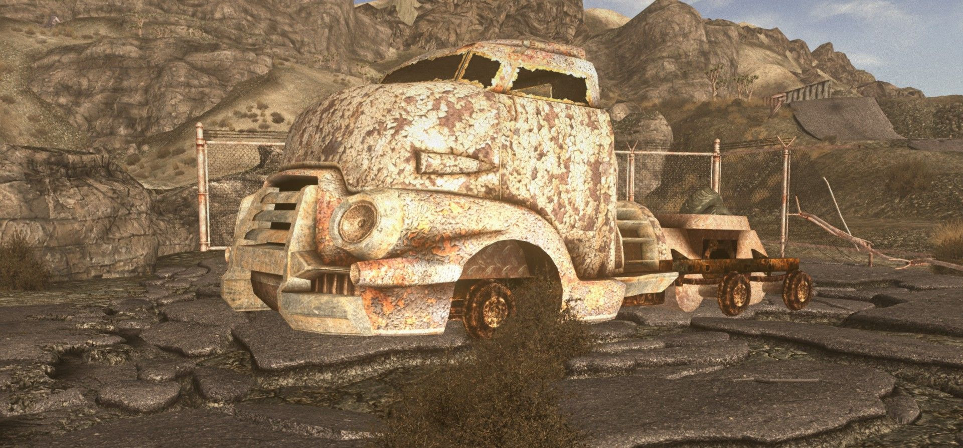 More older and rusty mojave cars Mod for Fallout: New Vegas | FO:NV Mods