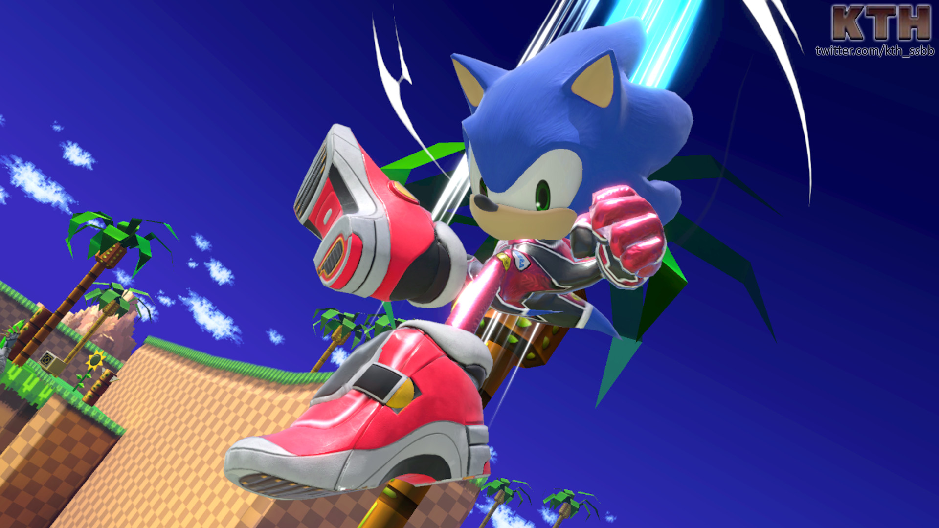 Race Suit Sonic Mod for Super Smash Bros. Ultimate | SSBU Mods