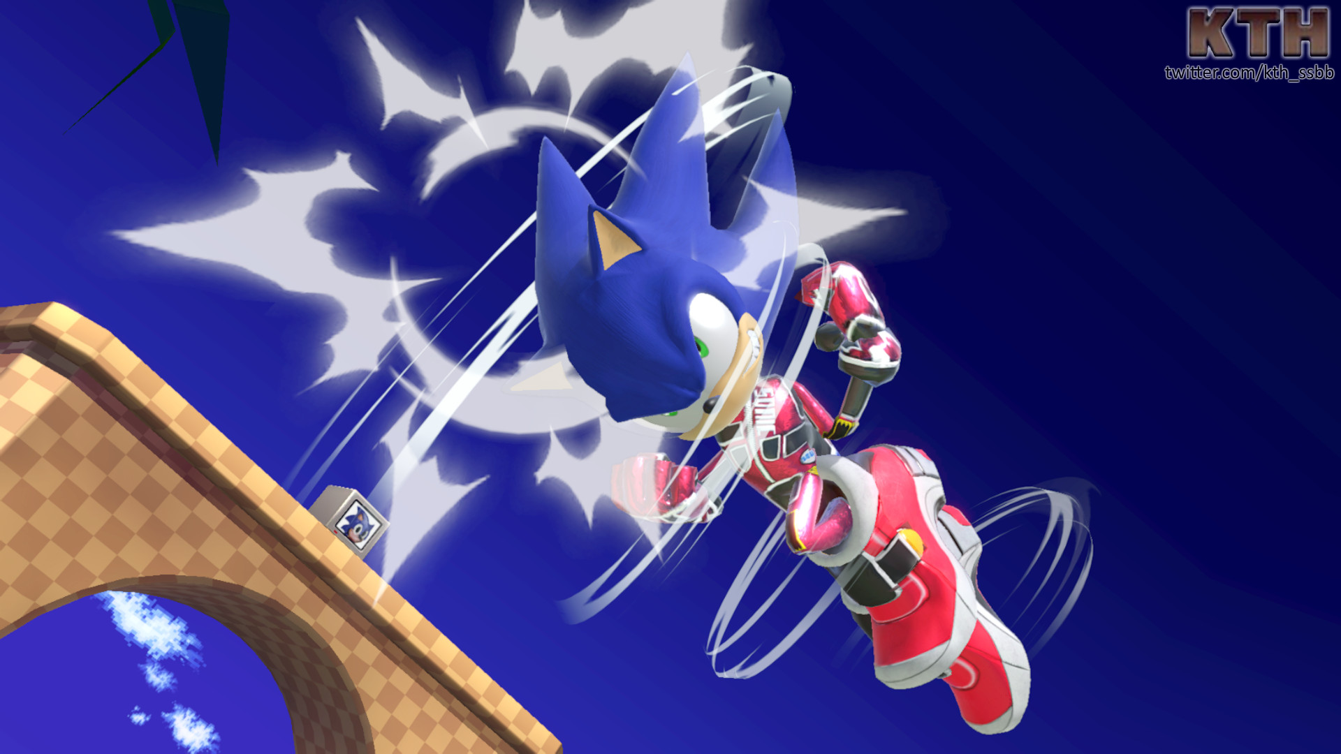 Race Suit Sonic Mod for Super Smash Bros. Ultimate | SSBU Mods
