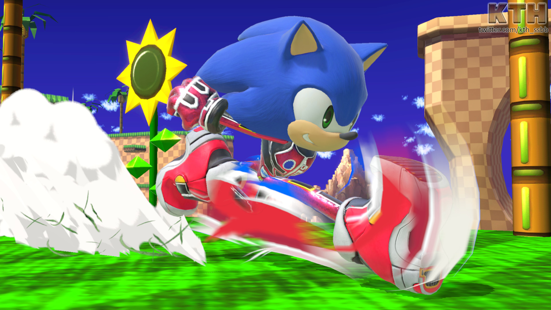 Race Suit Sonic Mod for Super Smash Bros. Ultimate | SSBU Mods