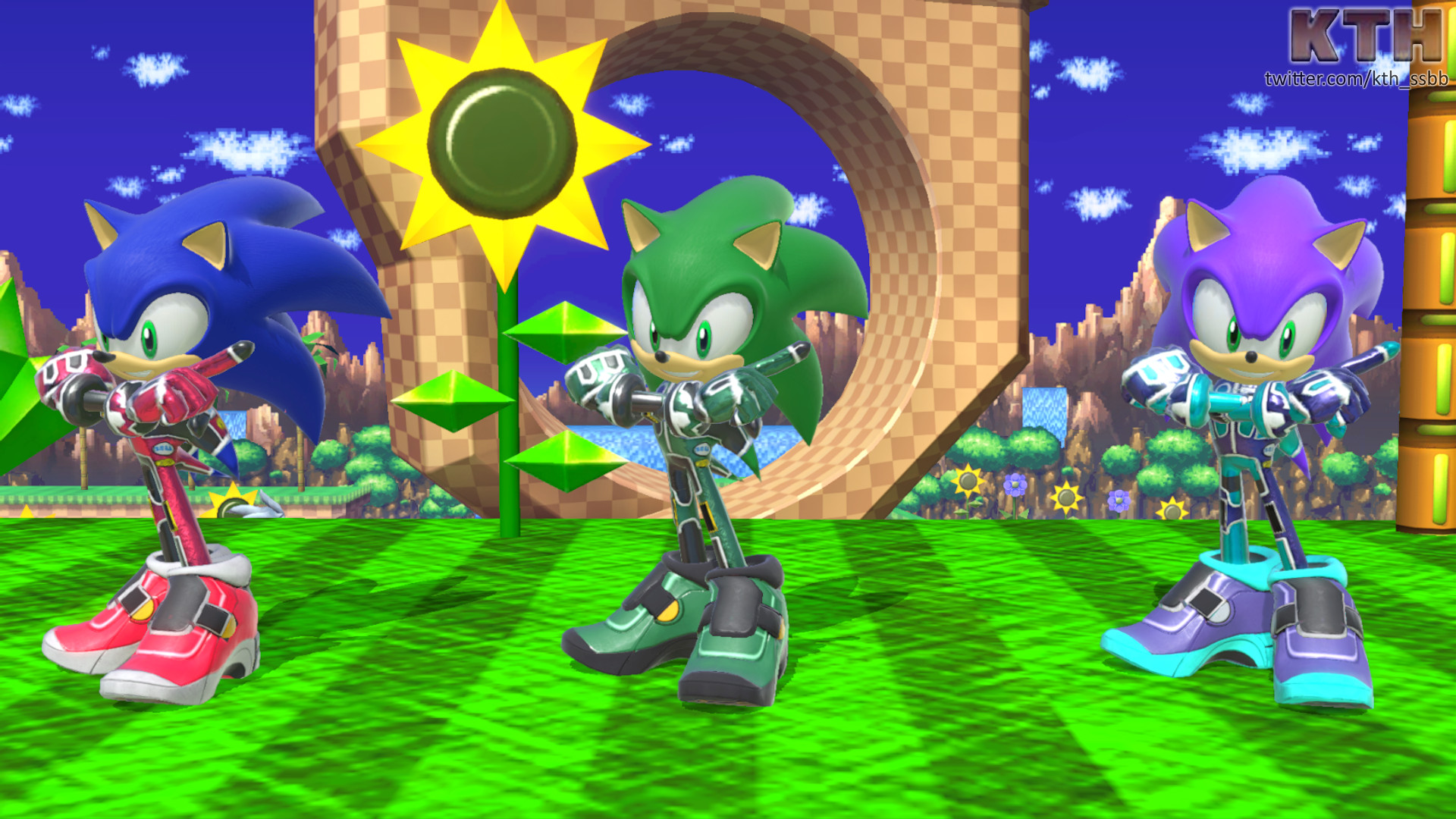 Race Suit Sonic Mod for Super Smash Bros. Ultimate | SSBU Mods