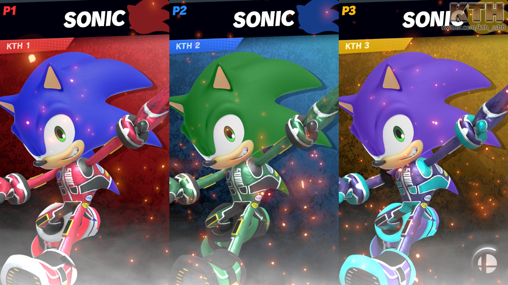 Race Suit Sonic Mod for Super Smash Bros. Ultimate | SSBU Mods