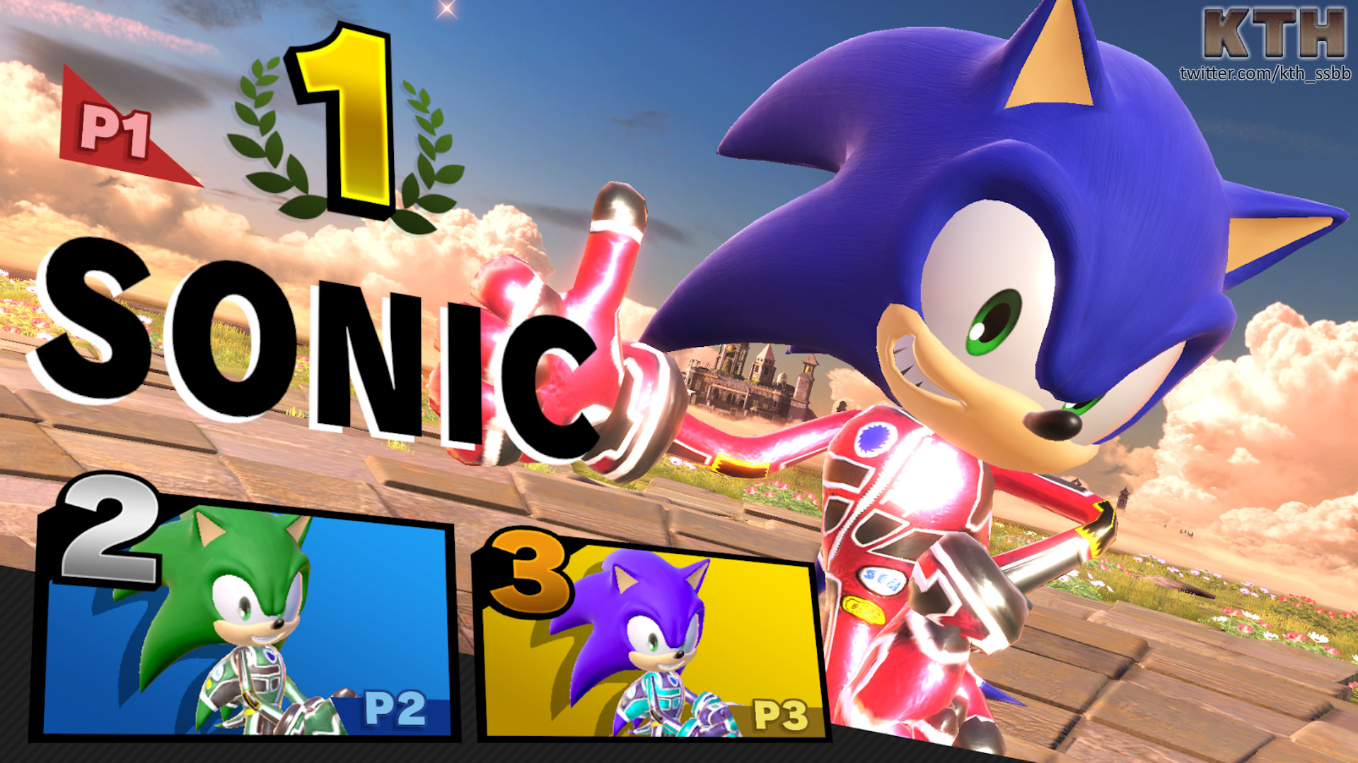 Race Suit Sonic Mod for Super Smash Bros. Ultimate | SSBU Mods