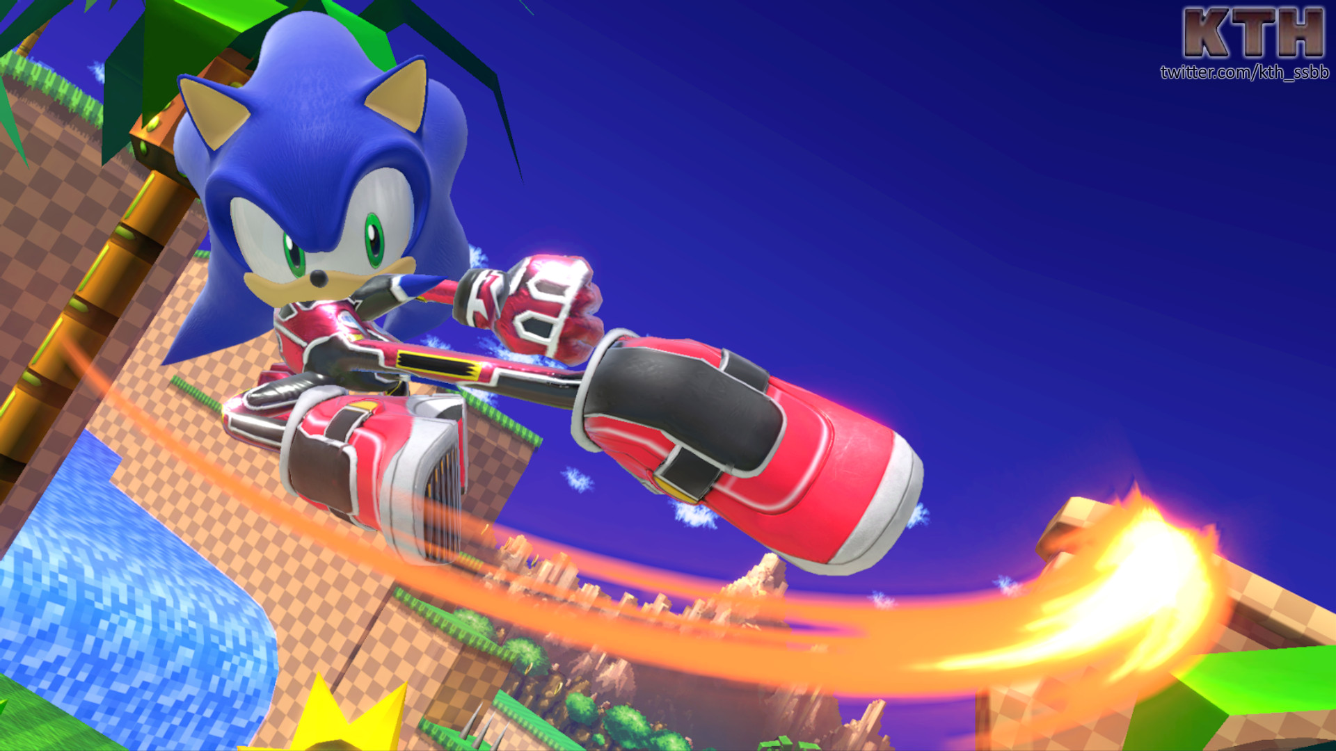 Race Suit Sonic Mod for Super Smash Bros. Ultimate | SSBU Mods