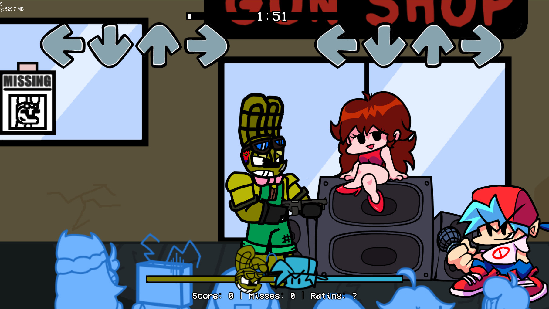 FNF VS Randy (Update 2) Mod for Friday Night Funkin' | FNF Mods