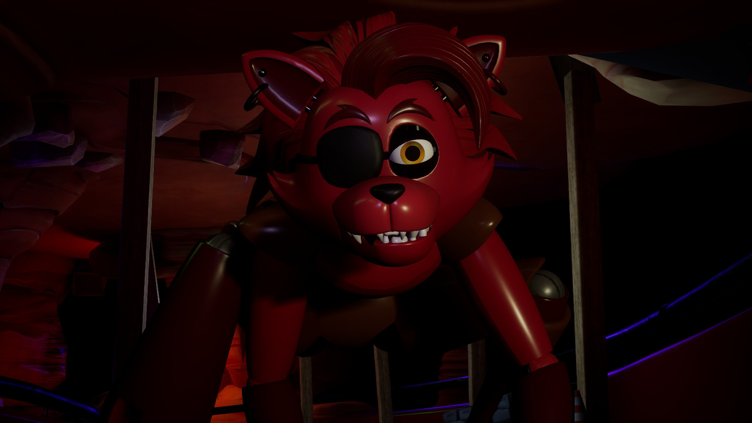 Glamrock Foxy Mod for Five Nights at Freddy's Security Breach | FNaF ...
