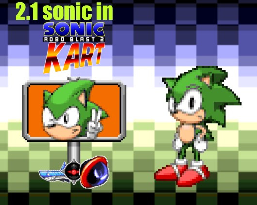 2.1 Sonic in SRB2KART Mod for Sonic Robo Blast 2 Kart | SRB2K Mods