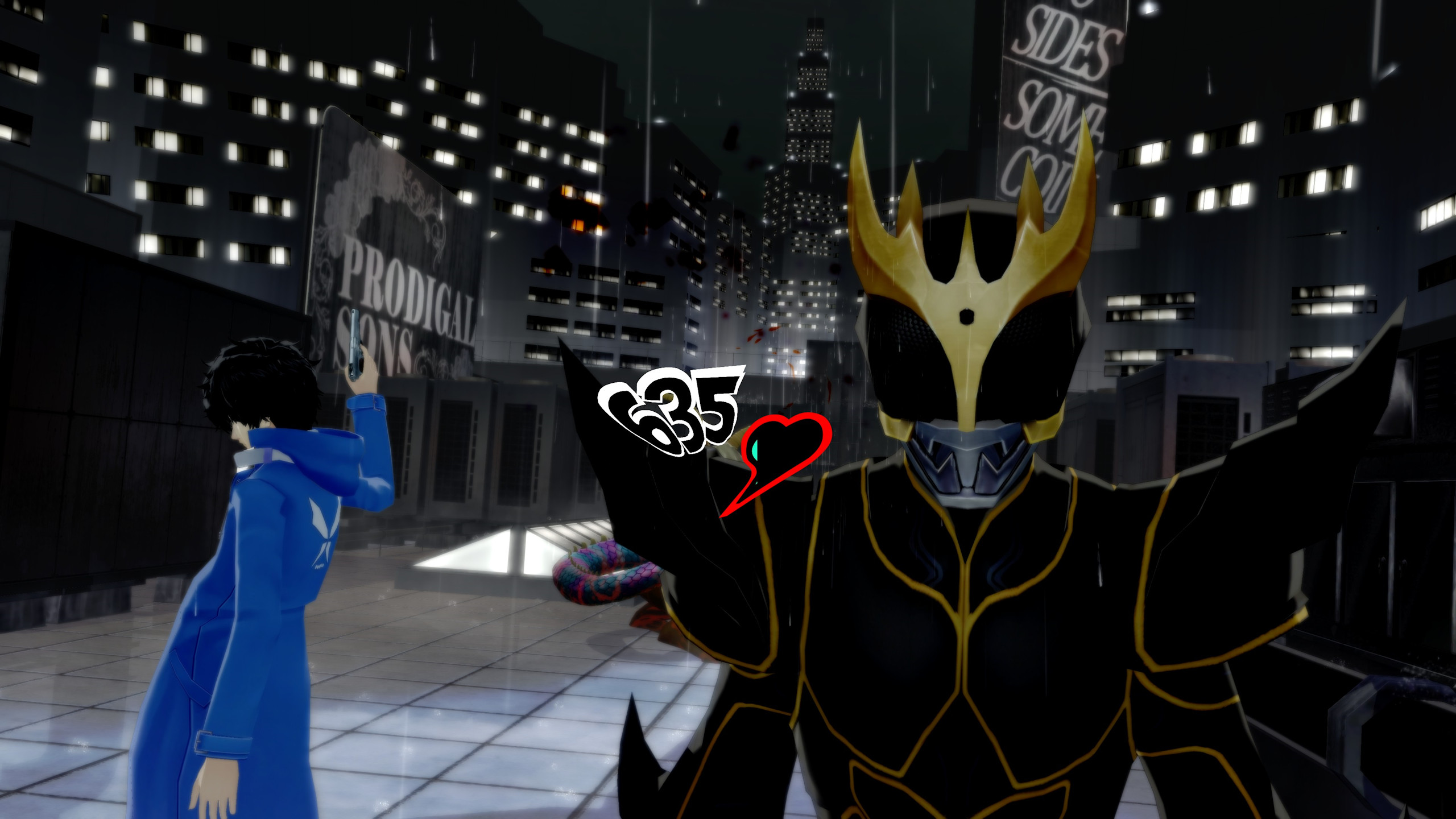 "Uncontrolled" Kamen Rider Mod for Persona 5 Royal (PC) | P5R (PC) Mods