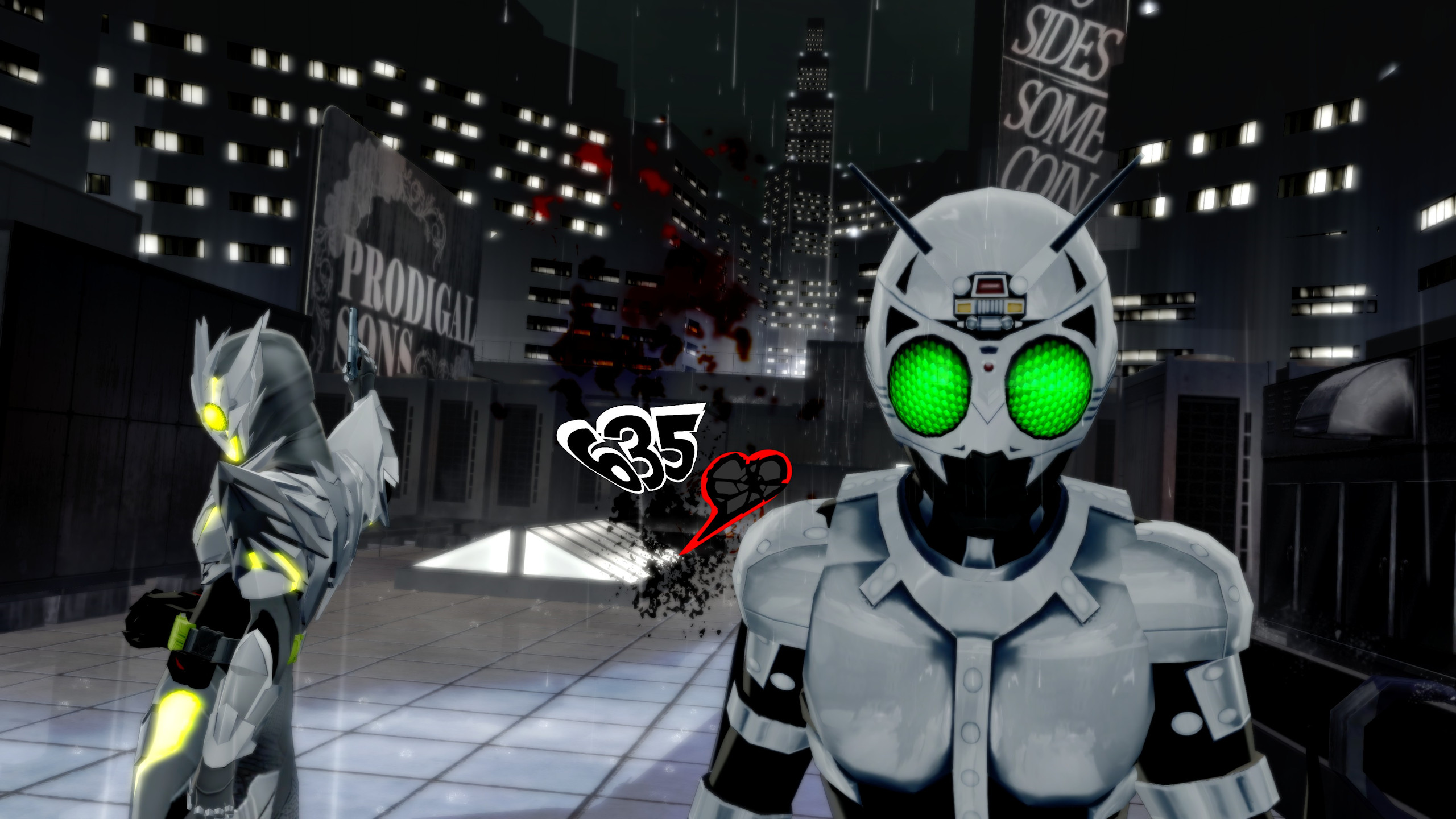 "Uncontrolled" Kamen Rider Mod for Persona 5 Royal (PC) | P5R (PC) Mods