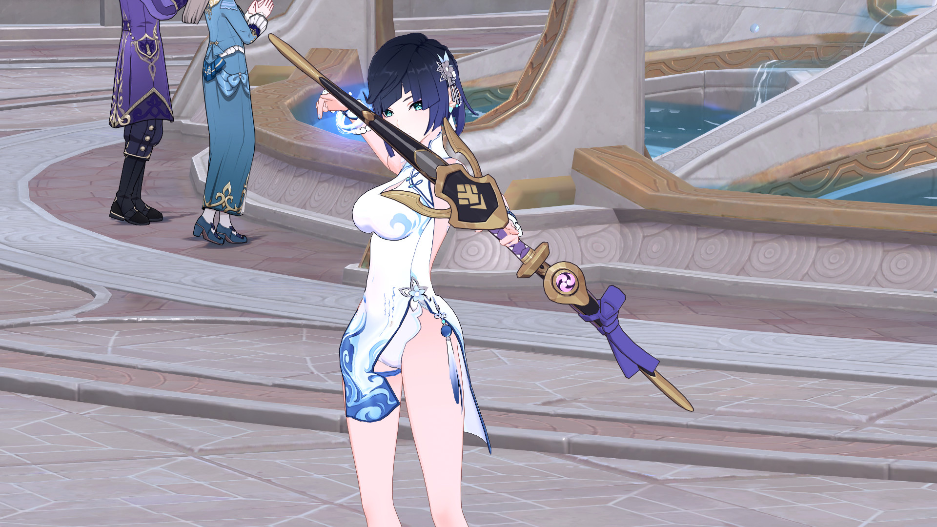 Yelan Qipao Mod for Genshin Impact | GI Mods