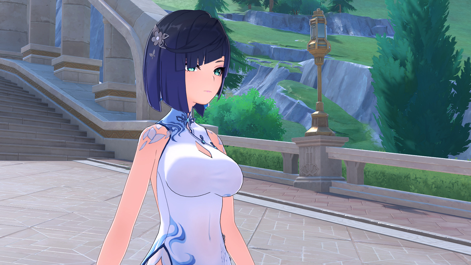 Yelan Qipao Mod for Genshin Impact | GI Mods