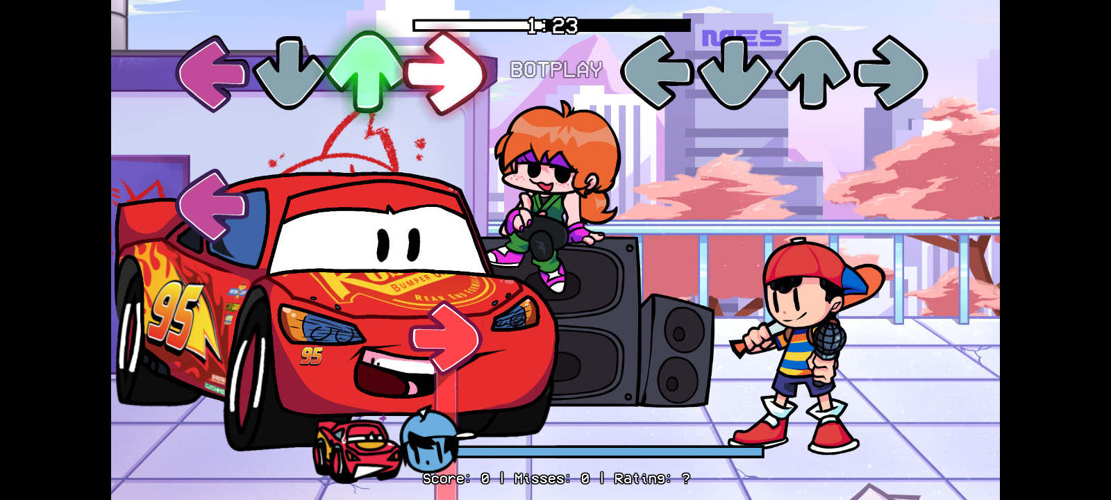 McQueen v4 Mod for Friday Night Funkin' | FNF Mods