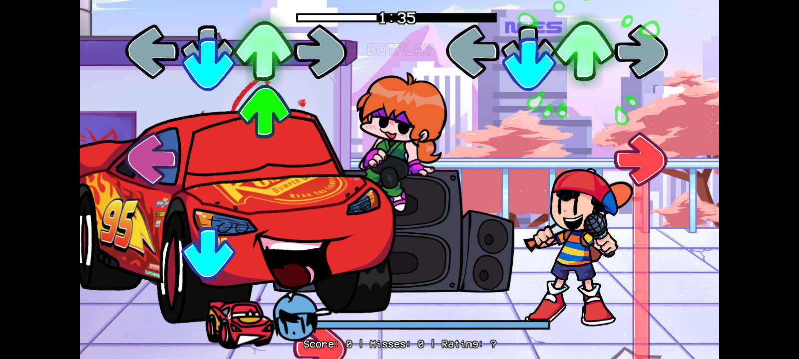 McQueen v4 Mod for Friday Night Funkin' | FNF Mods