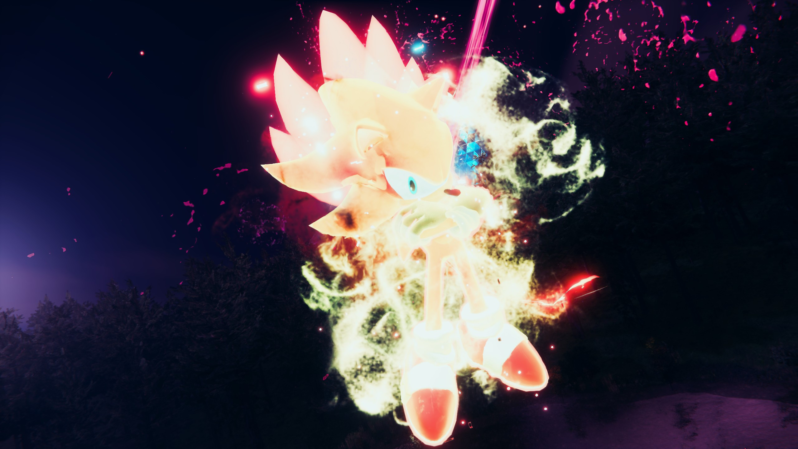 Zip's Custom Super Sonic 2-The Adventure Update Mod for Sonic Frontiers ...