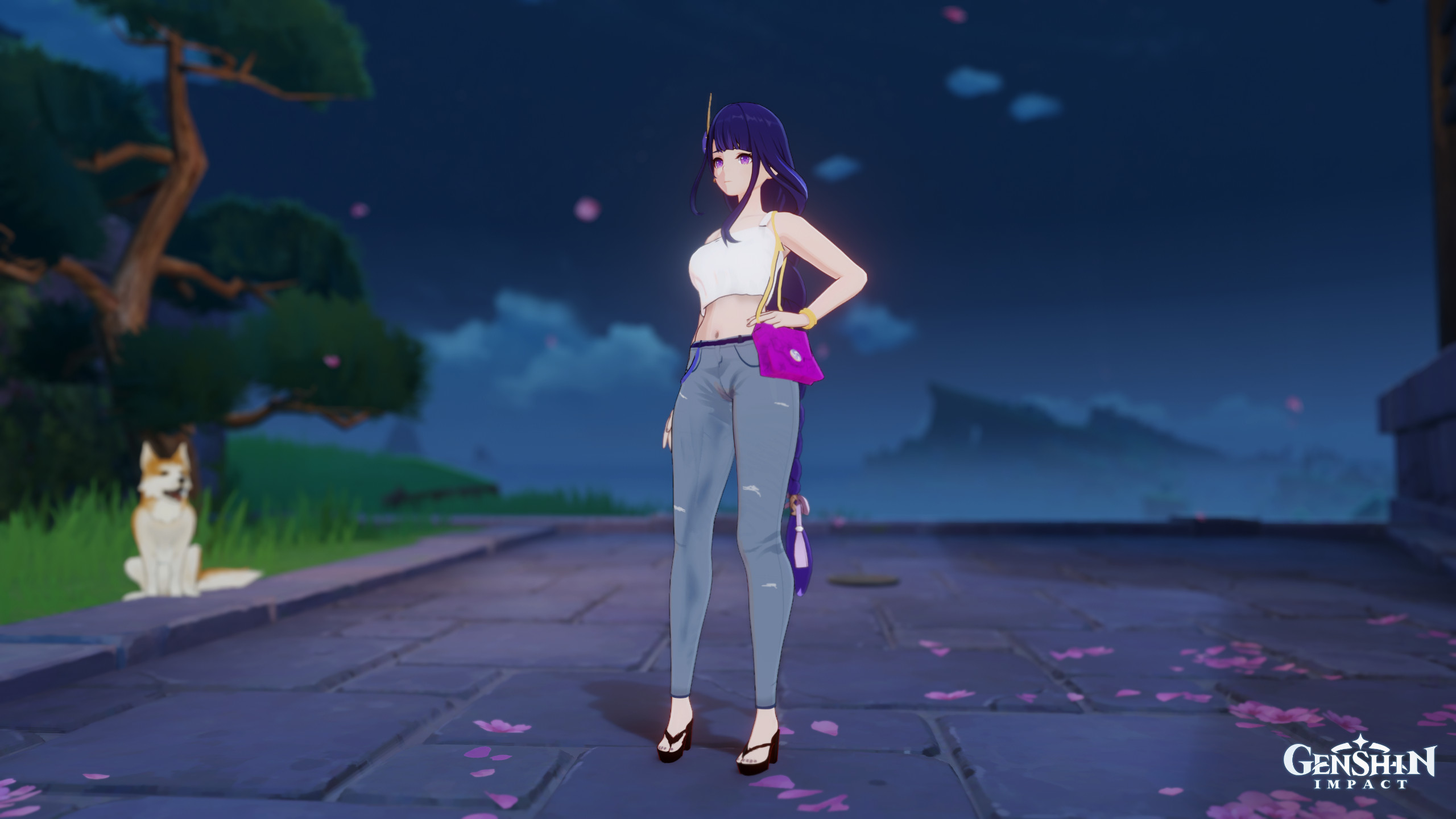 Casual Raiden Mod for Genshin Impact | GI Mods