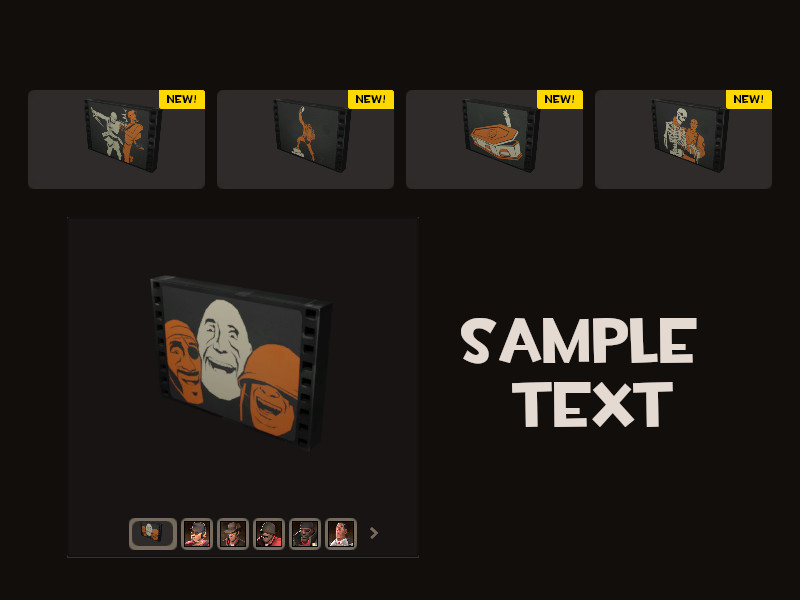 3D-Objected Taunt Backpack Icons (Continuation) Mod for Team Fortress 2 ...