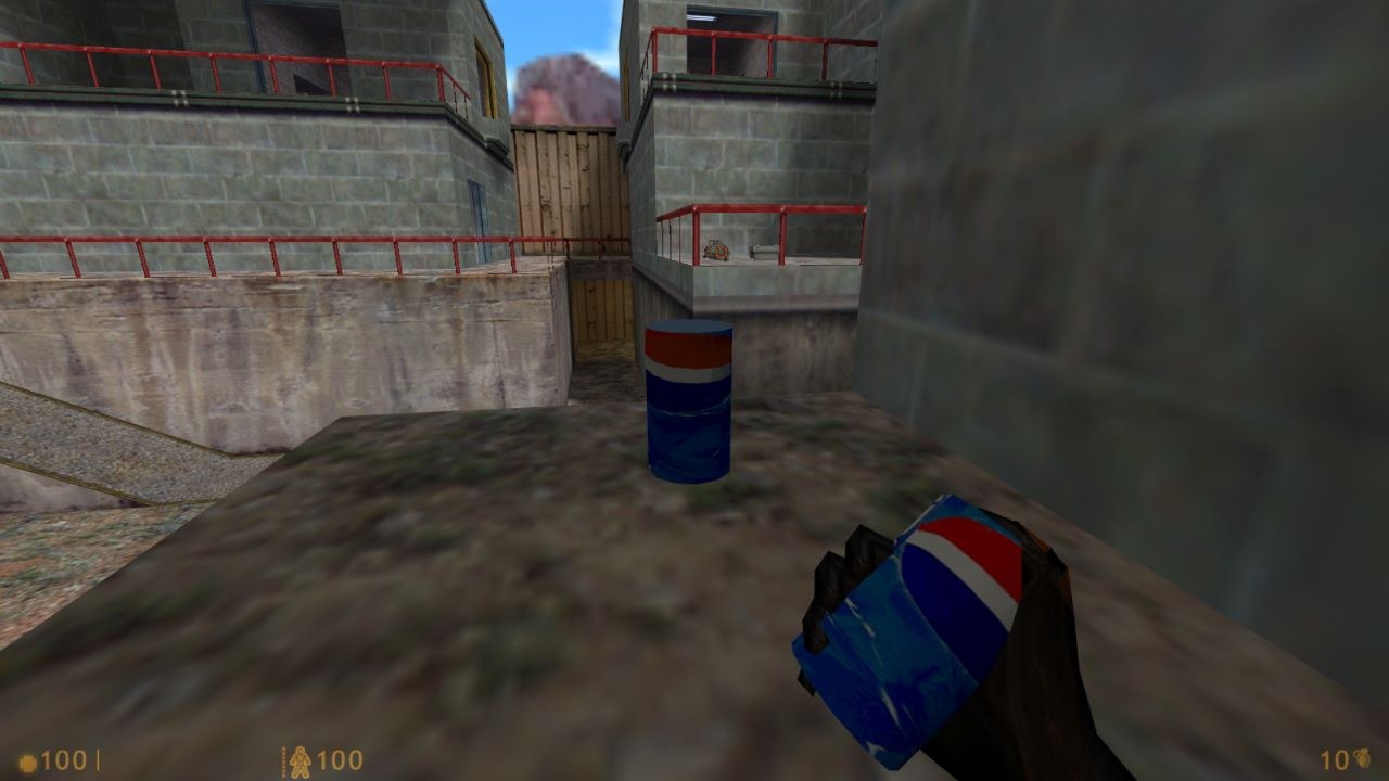 Pepsi and Mentos Grenade for HL Grenade Mod for Half-Life | HL Mods