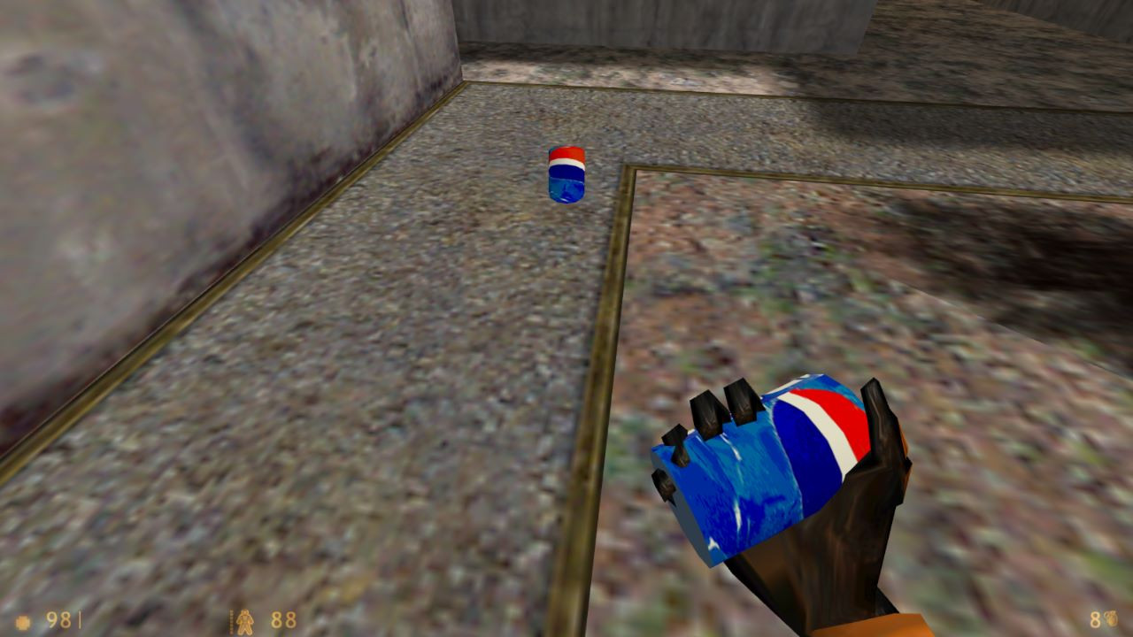 Pepsi and Mentos Grenade for HL Grenade Mod for Half-Life | HL Mods