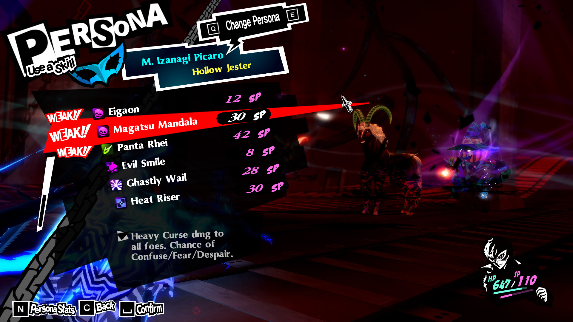 HD PQ2 Skill icons Mod for Persona 5 Royal (PC) | P5R (PC) Mods