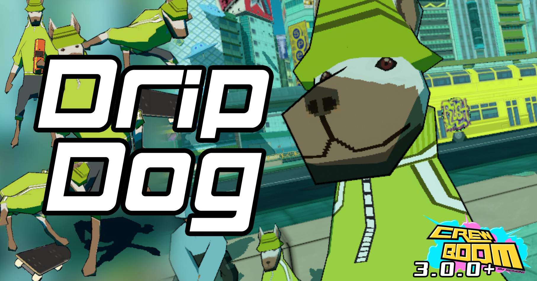 Drip Dog Mod for Bomb Rush Cyberfunk | BRC Mods